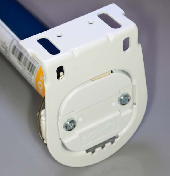 ZMC RS-911 Somfy 50 Series Sonesse ULTRA DC Motor Bracket, White