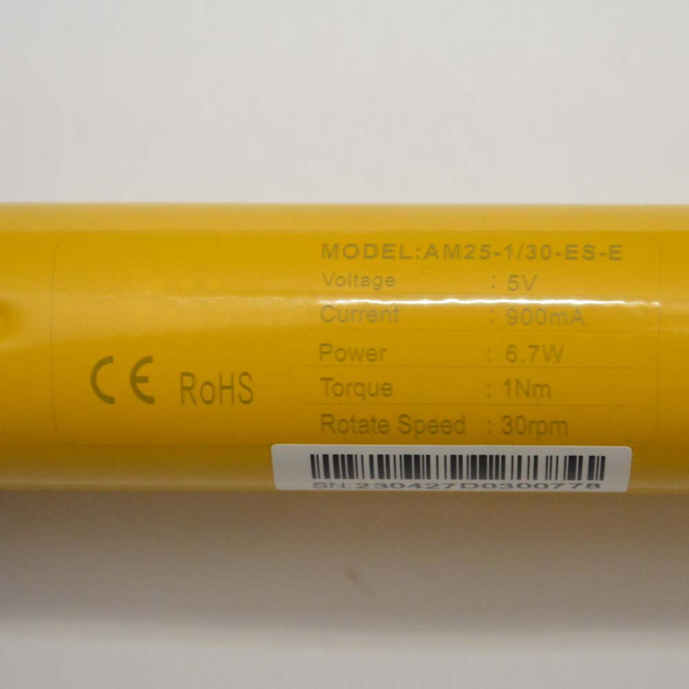 A-OK AM25 RF USB Li-ion Roller Shade Motor Kit w/1.5 x 94 Inch Tube