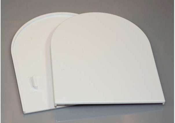 ZMC RS-911 Somfy 50 Series Sonesse ULTRA DC Motor Bracket, White