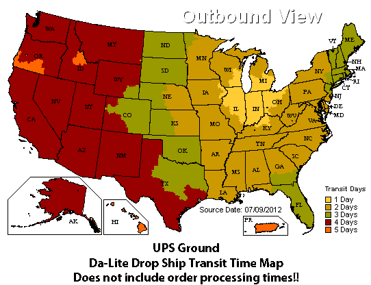 AV Outlet Shipping Policies and Transit Times